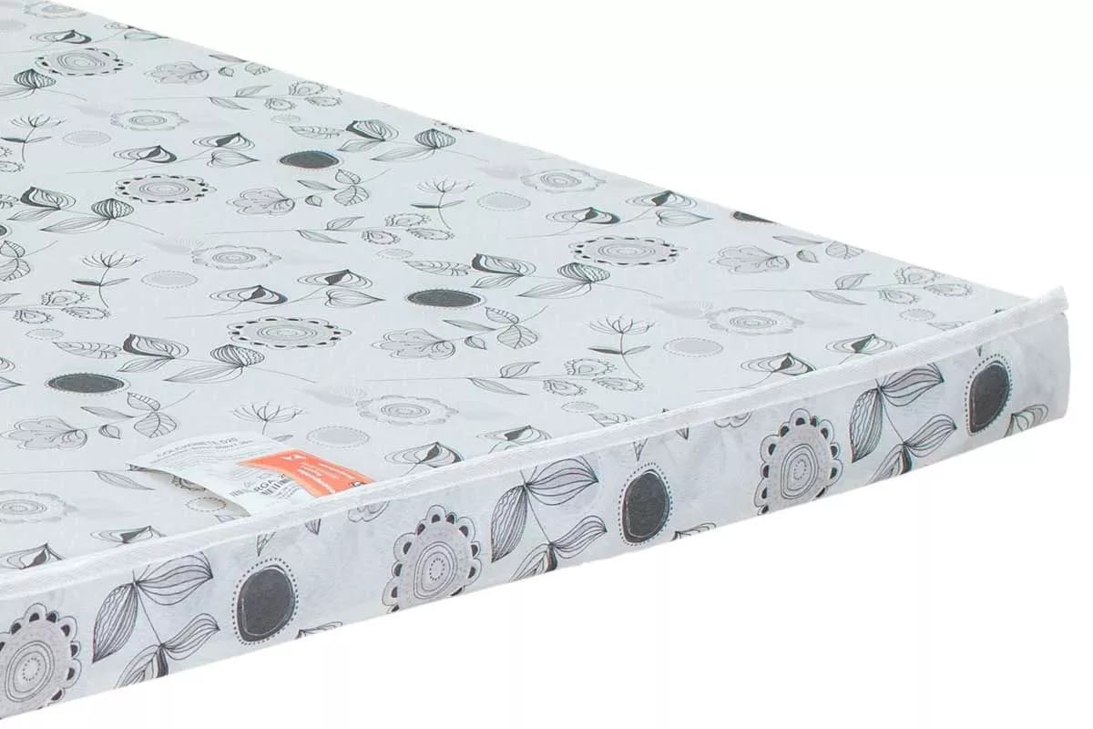 Colchonete Solteiro 188x78x4cm Com Espuma D20 Tecido Liso Orthovida ...