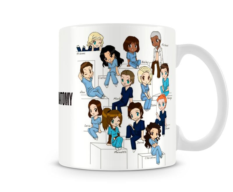 Caneca Anato Personagens Cartoon - Carrefour