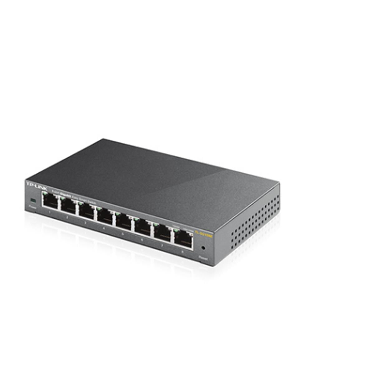 Switch TP-LINK rack 8 portas Gigabit 10/1000Mbps TL-SG108E - Carrefour
