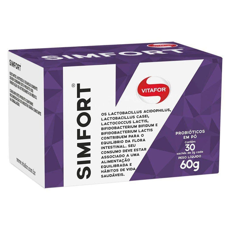 Simfort Probióticos 30 Sachês Vitafor - Carrefour