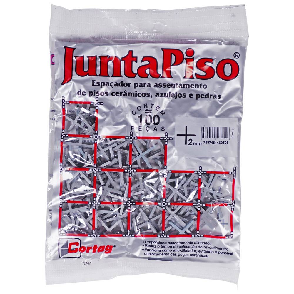 Junta Fácil 2mm (pacote 100 Unidades) - Carrefour