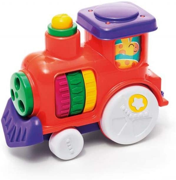 Brinquedo Infantil Anima Trem Didatico Com Som Roxo Calesita - Carrefour
