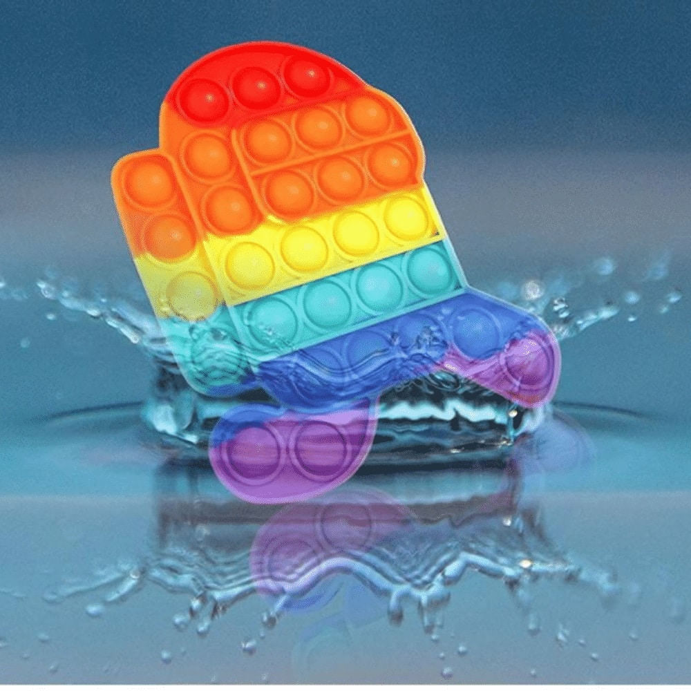 Brinquedo Pop It Among Us Toy Fidget Popper Arco-íris - Carrefour