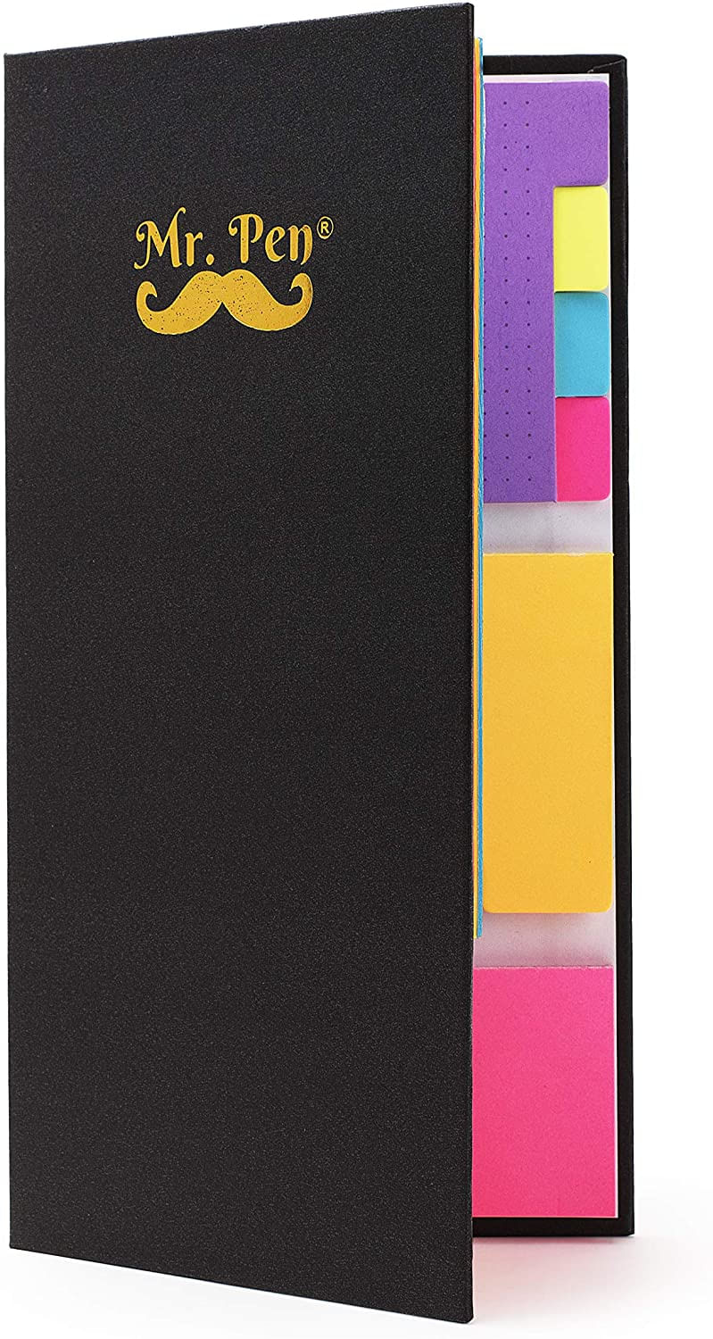 Mr. Pen-sticky Notes Set, Sticky Notes Tabs, 410 Pack, Divider Sticky ...