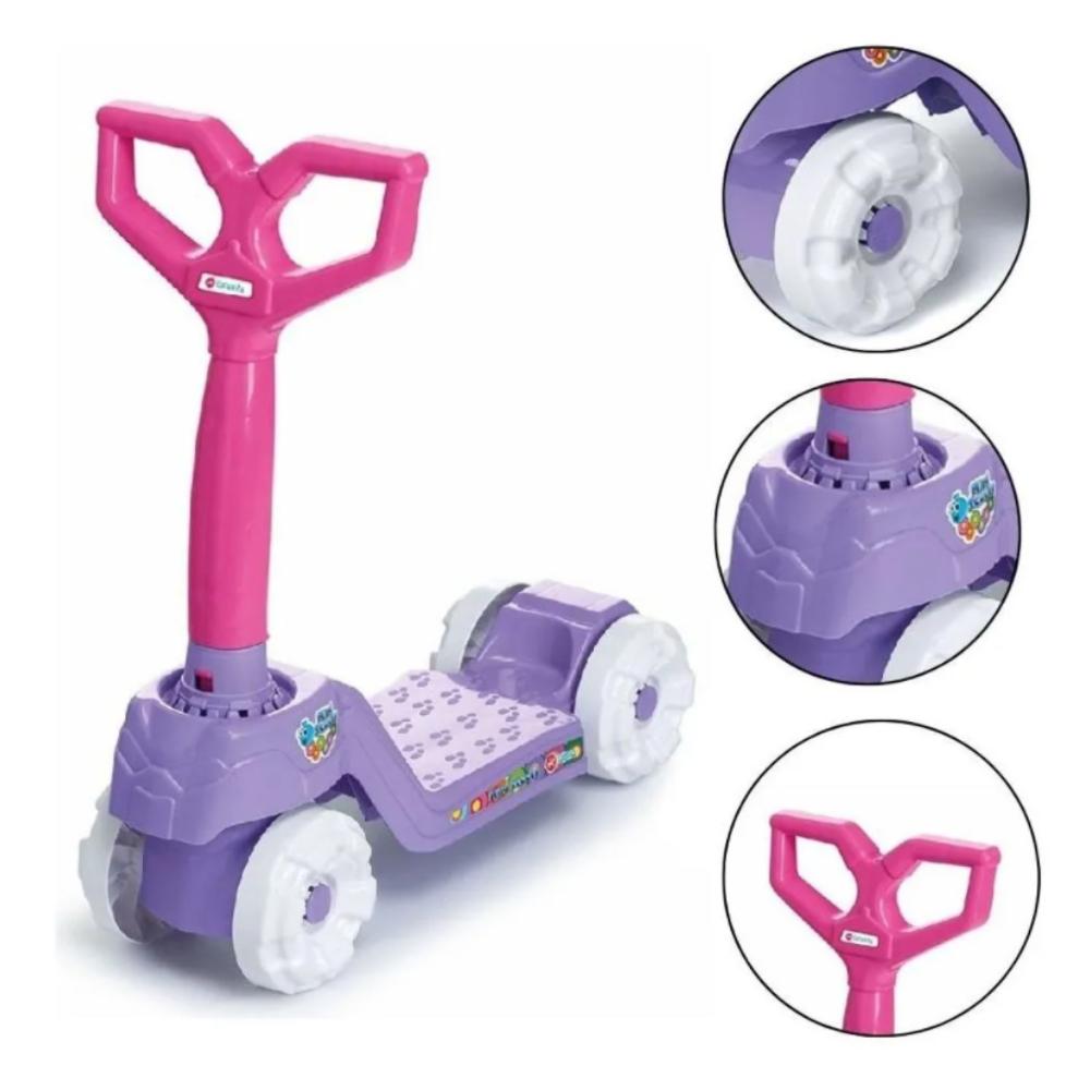 Mini Scooty Calesita Rosa - Carrefour