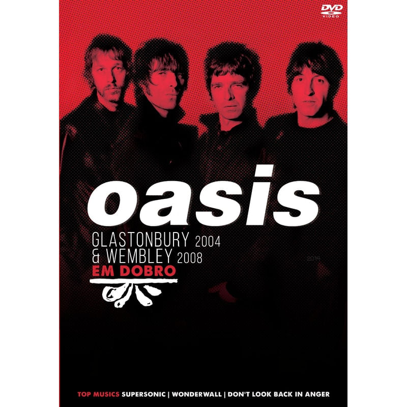 DVD Oasis Em Dobro Glastonbury 2004 e Wembley 2008 - Carrefour - Carrefour