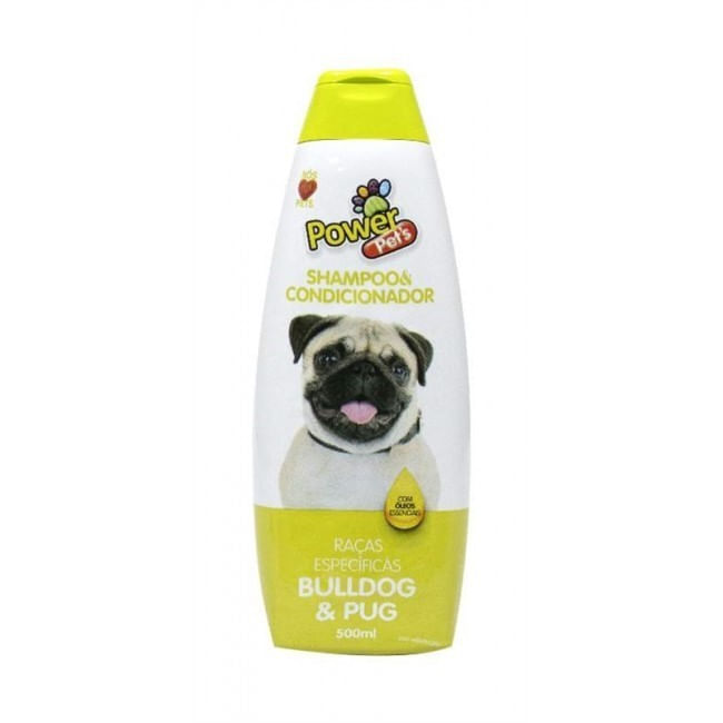 Shampoo Power Pets Raças Específicas Bulldog /pug 500ml - Carrefour