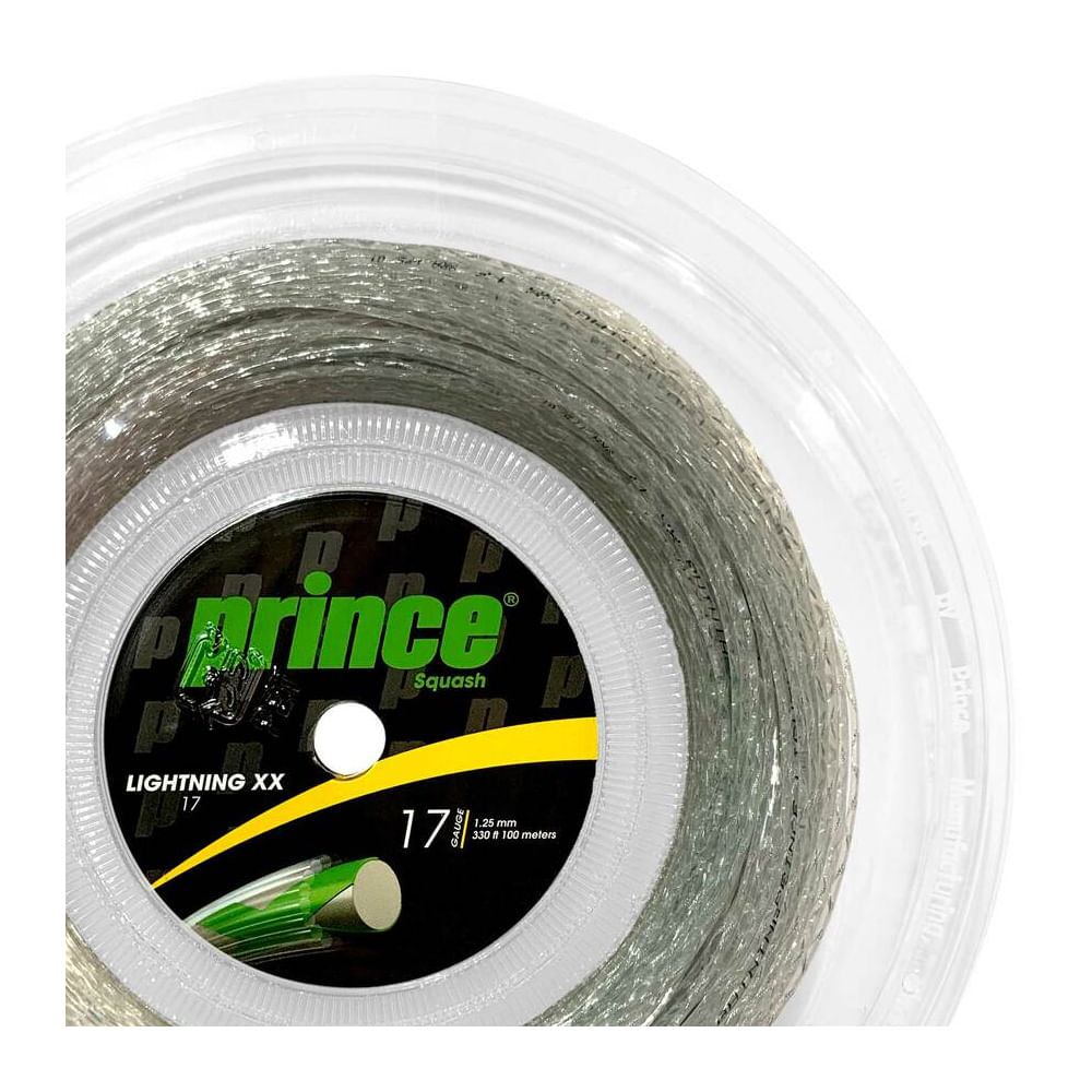 Prince Lightning Xx 17 1.25mm Squash 100m Corda Raquete - Carrefour
