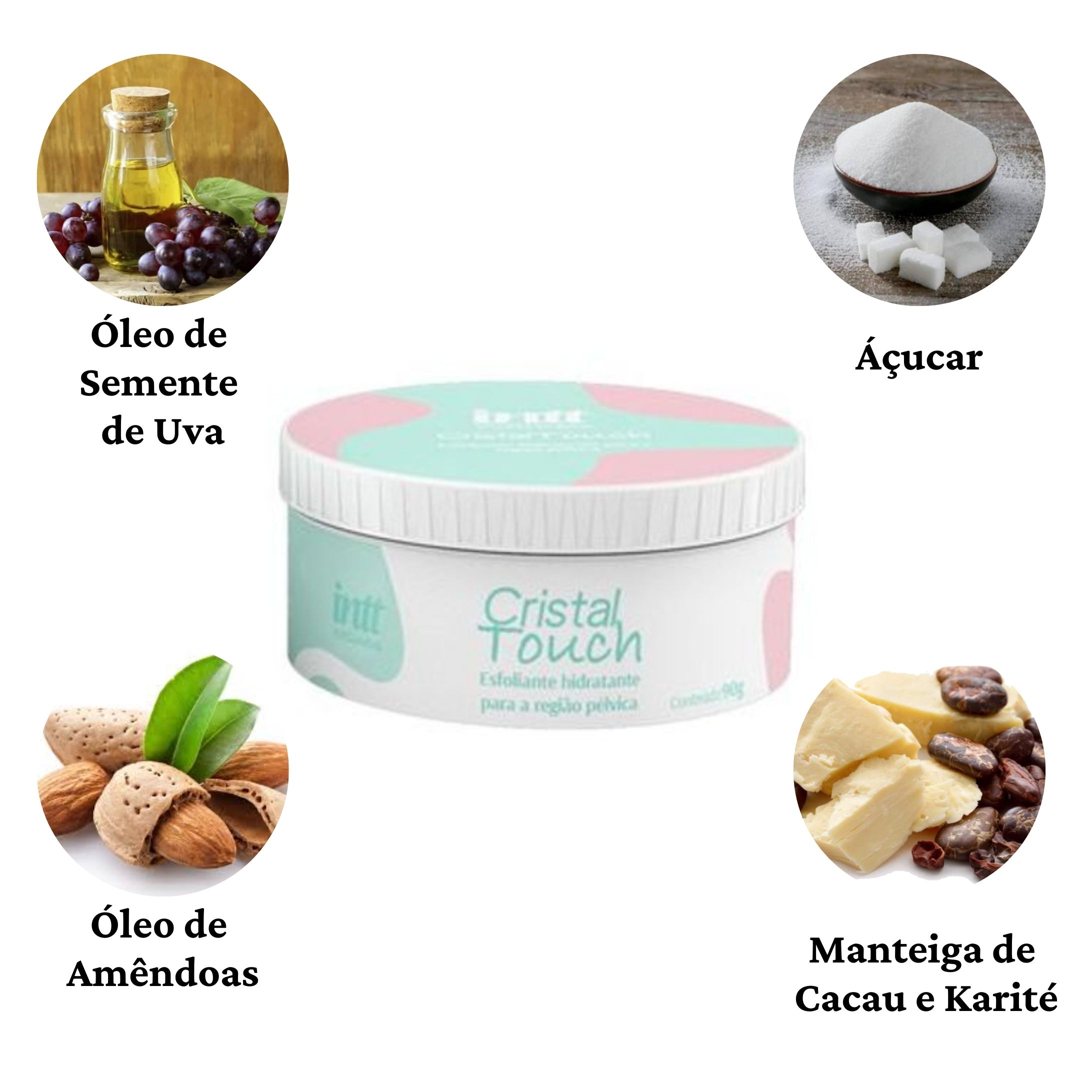 Kit Esfoliante E Creme Clareador Corporal Virilha E Axila Intt - Carrefour
