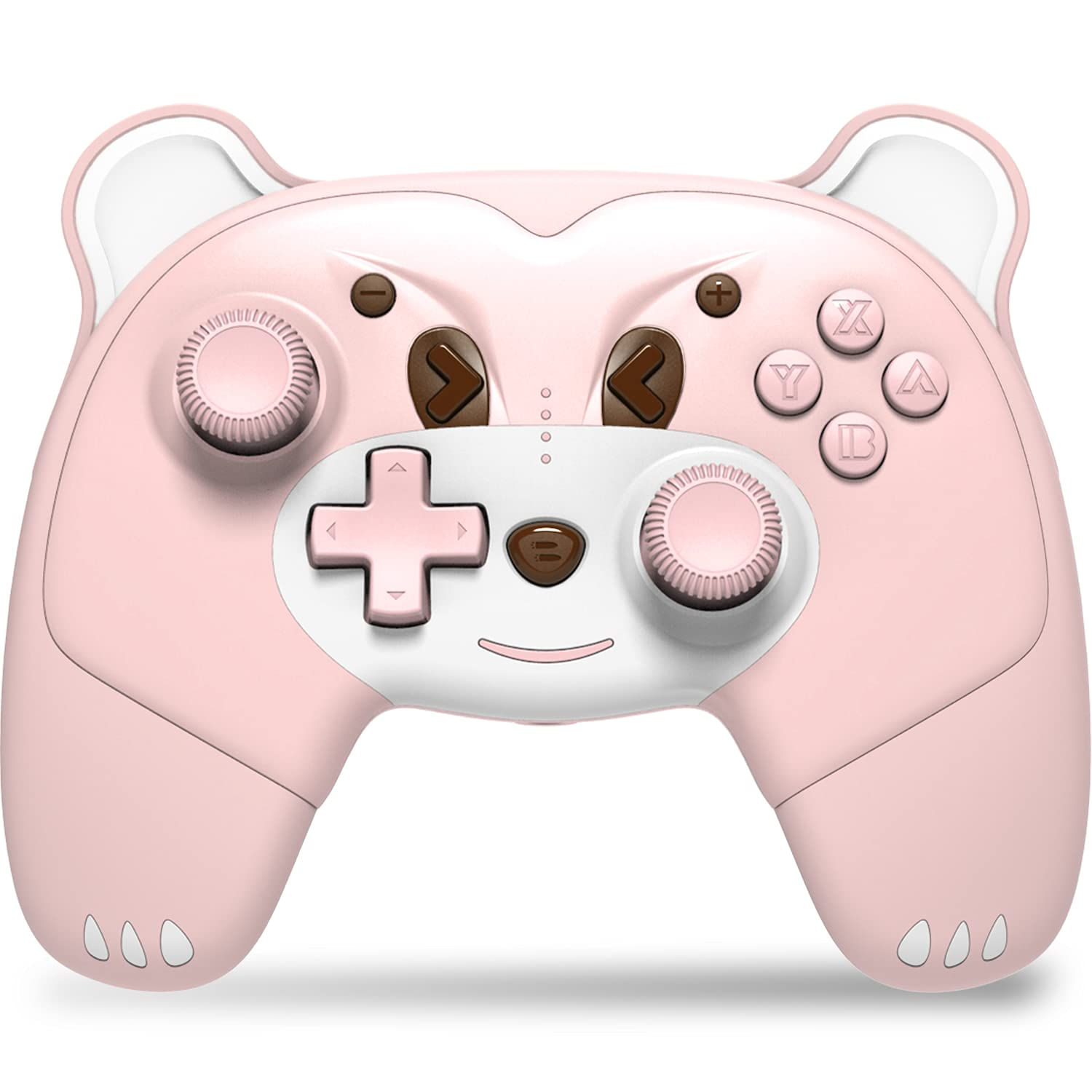 Mytrix Wireless Controller Para Nintendo Switch switch Lite Cute Pro Controller Com Macro Wake up Headphone Jack Turbo Motion Vibracao Ergonom Carrefour