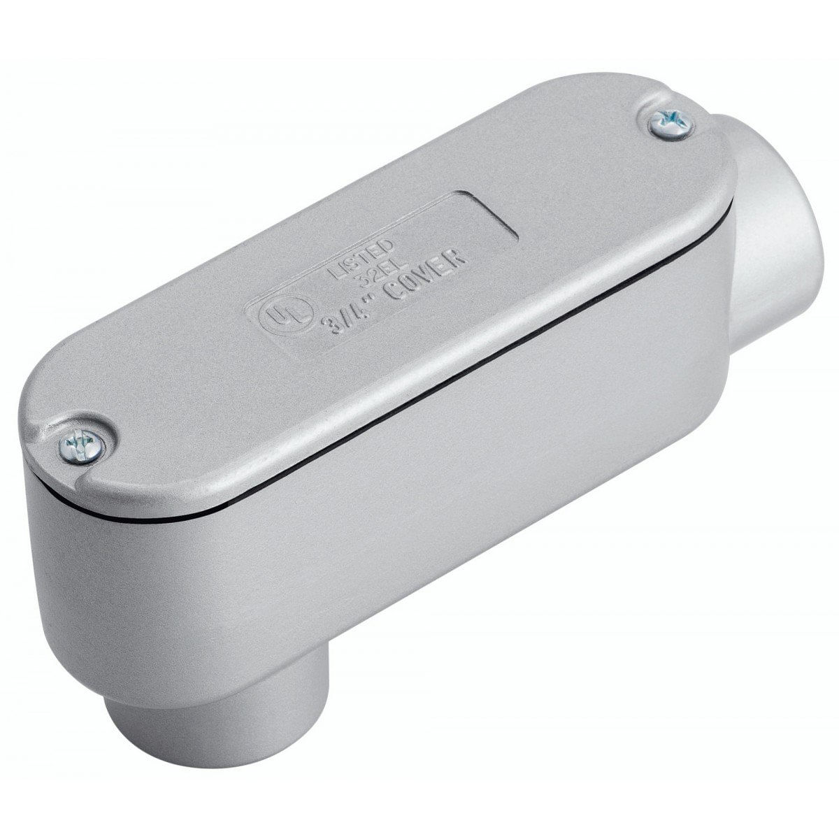 Condulete Fixo Ovalado 1/2' Tipo 'lb' - Com Tampa / Rosca Bsp / Com ...