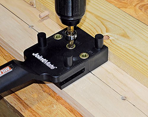Milescraft 1319 Joint Mate - Handheld Dowel Jig For Corner, Edge, And ...