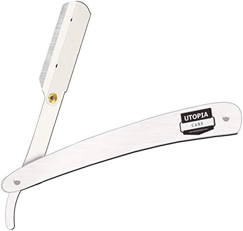 Utopia Care Professional Barber Straight Edge Razor Safety Com Lâminas ...