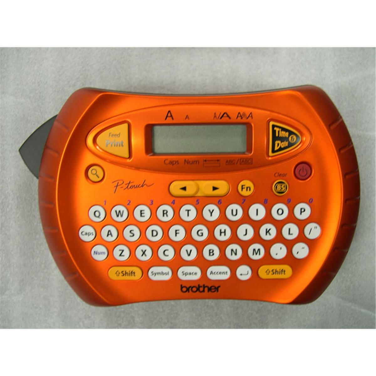 Rotulador Eletrônico Brother PT70 (Laranja) - Carrefour