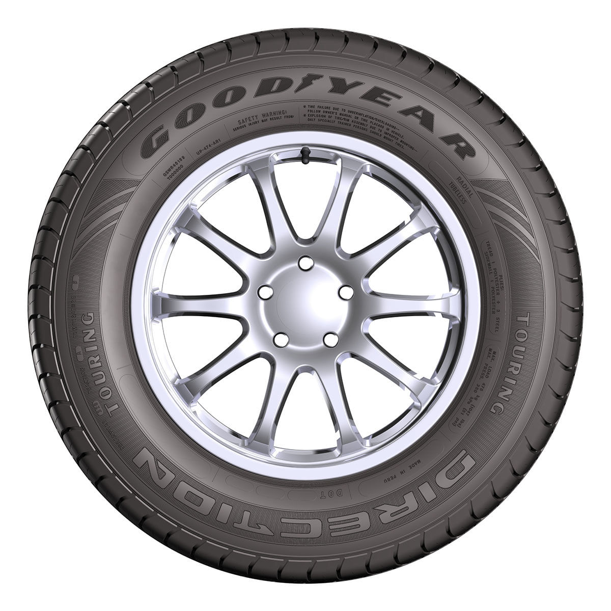 Pneu Aro 14 175/65R14 Goodyear Direction Touring | Carrefour - Carrefour Pneu Aro 14 175/65R14 Goodyear Direction Touring | Carrefour - Carrefour