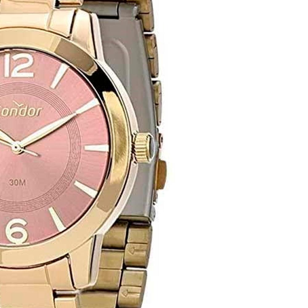 Relógio Condor Kit Feminino Dourado - Copc21aeak/k4t - Carrefour