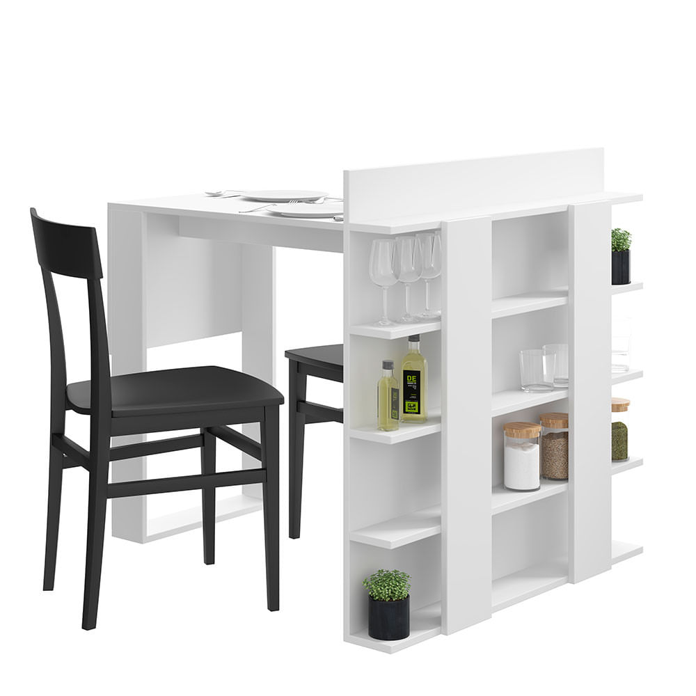 Mesa Escrivaninha Multiuso Smart Com Estante Be Mobiliário - Carrefour