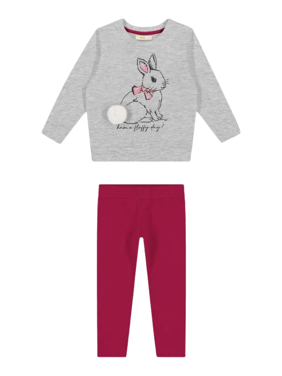 Conjunto Infantil Feminino Trick Nick Coelho - Carrefour