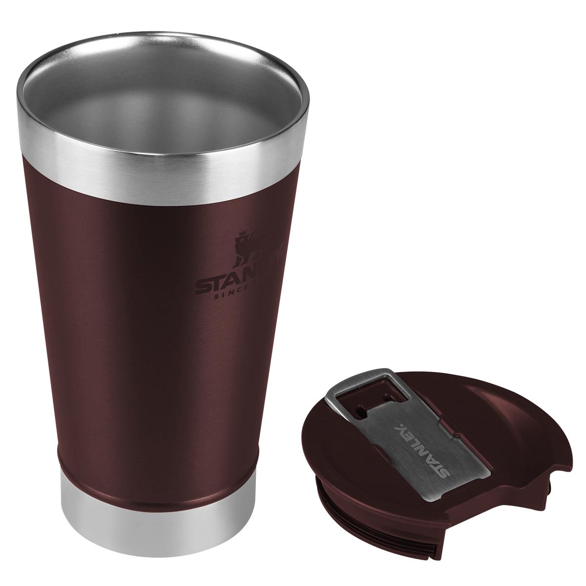 Copo Térmico Cerveja 473ml Stanley Original Vermelho Vinho - Carrefour