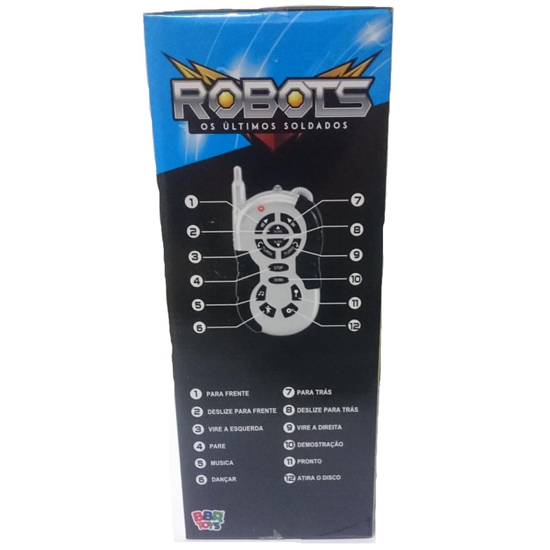 Robô Smart Gigante Com Controle Remoto 12 Funções - Carrefour