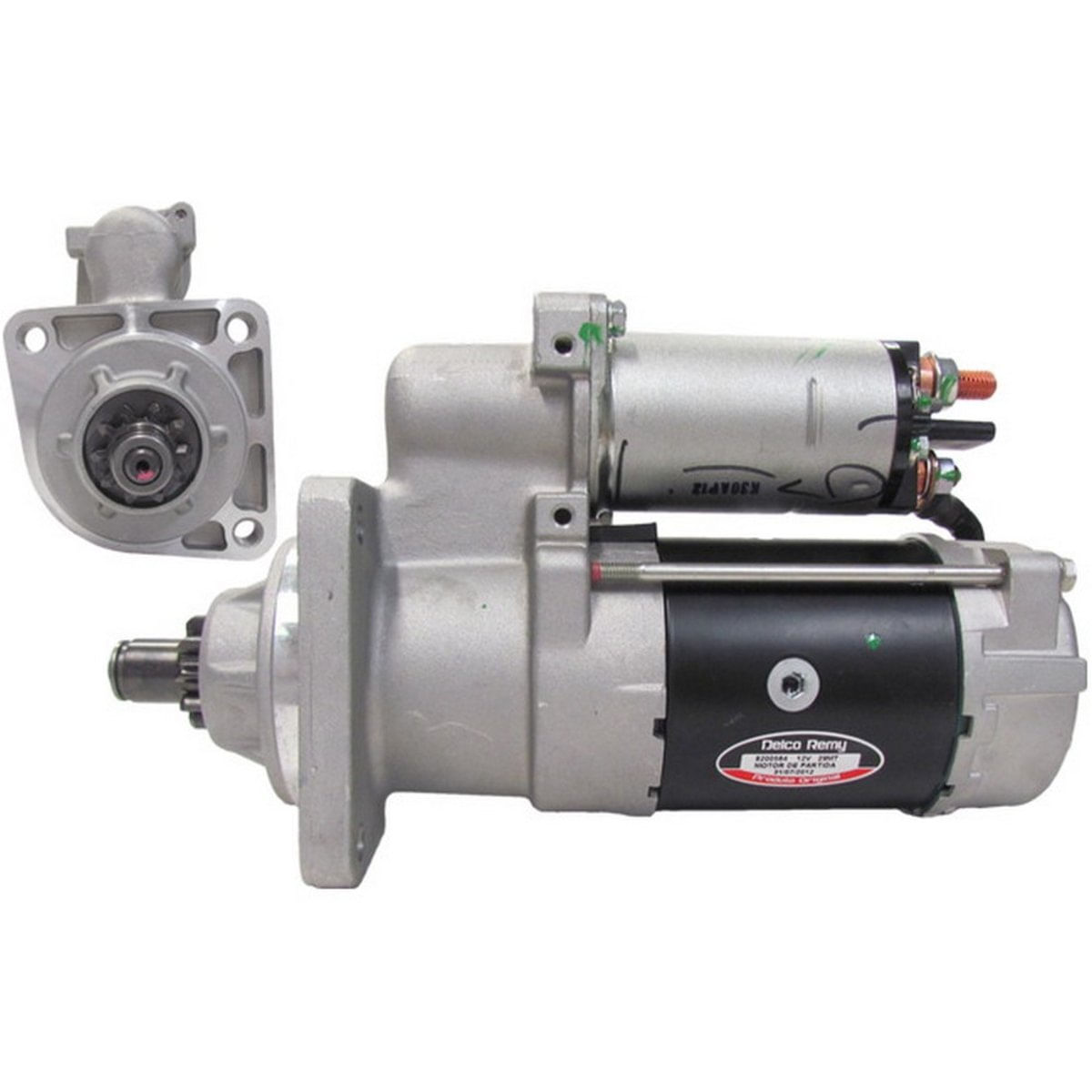 Motor Arranque Partida Valtra Valmet 12 Volts - Delco Remy - 8200564M ...