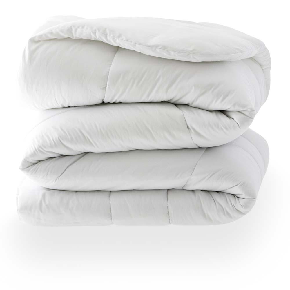 Edredom Solteiro 300 Fios Satinée Liso - Kacyumara Branco - Carrefour