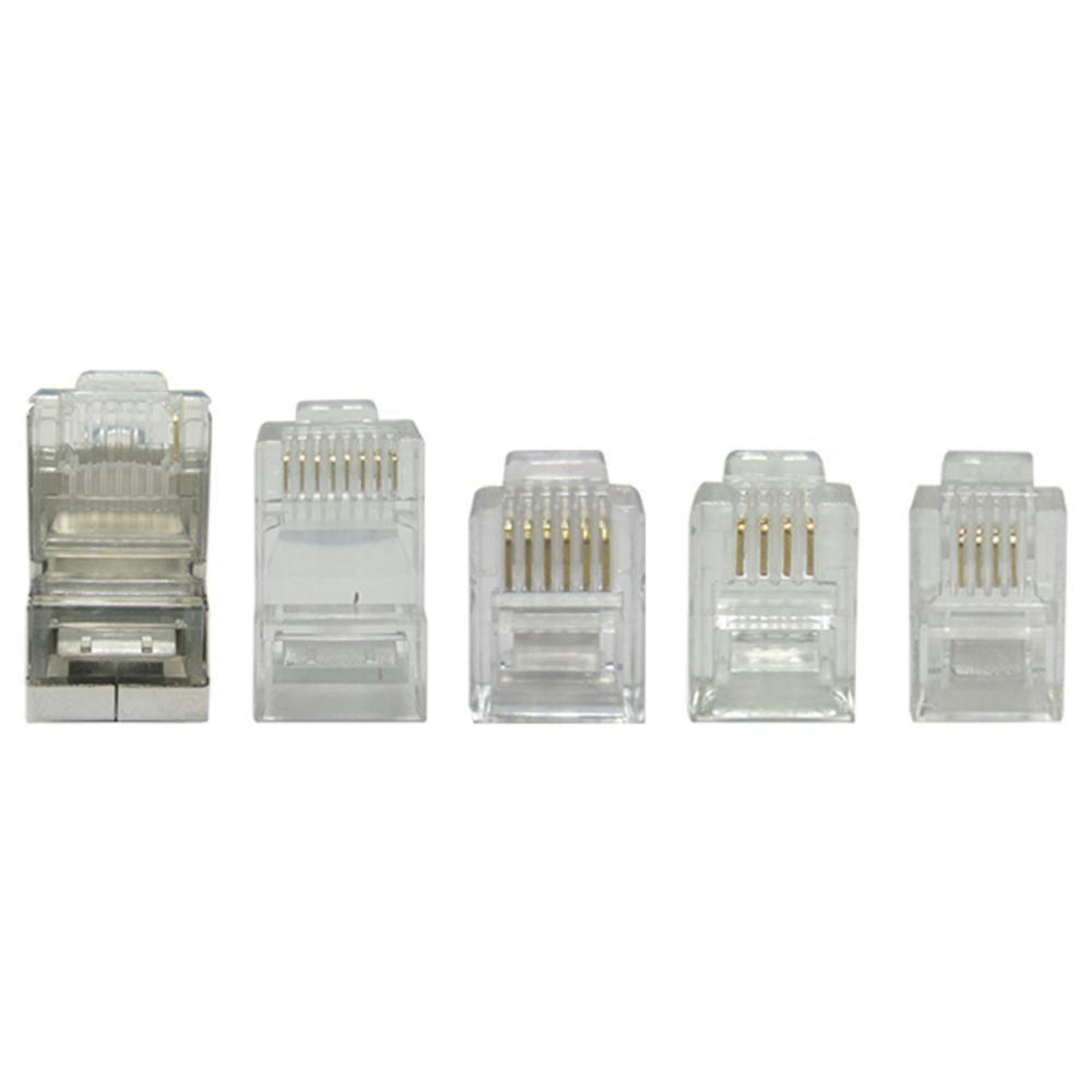 Conector Rj45 8x8 Cat5e Pacote C/100- Cy-p8p8c00-100 - Carrefour