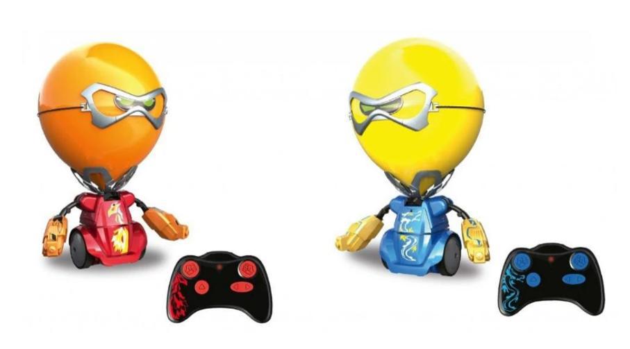 Robô Kombat Boom Batalha Com Cabeça De Balão Dtc - Carrefour