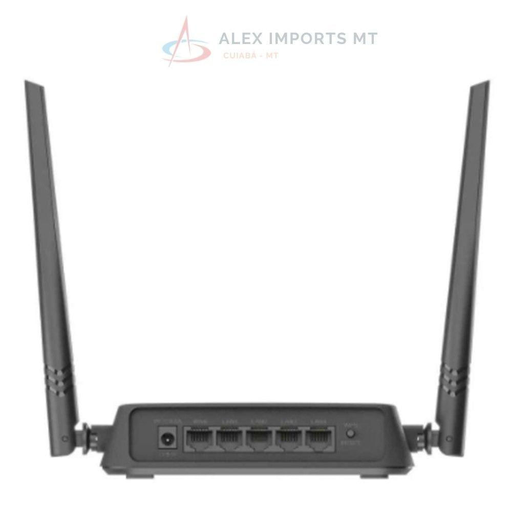 Roteador Wireless D-link 300n 2 Antenas 5 Dbi Suporta Ipv6 - Carrefour