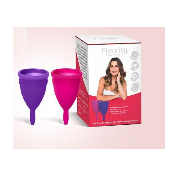 Coletor Menstrual Fleurity Tipo 2, Com 2 Unidades - Carrefour