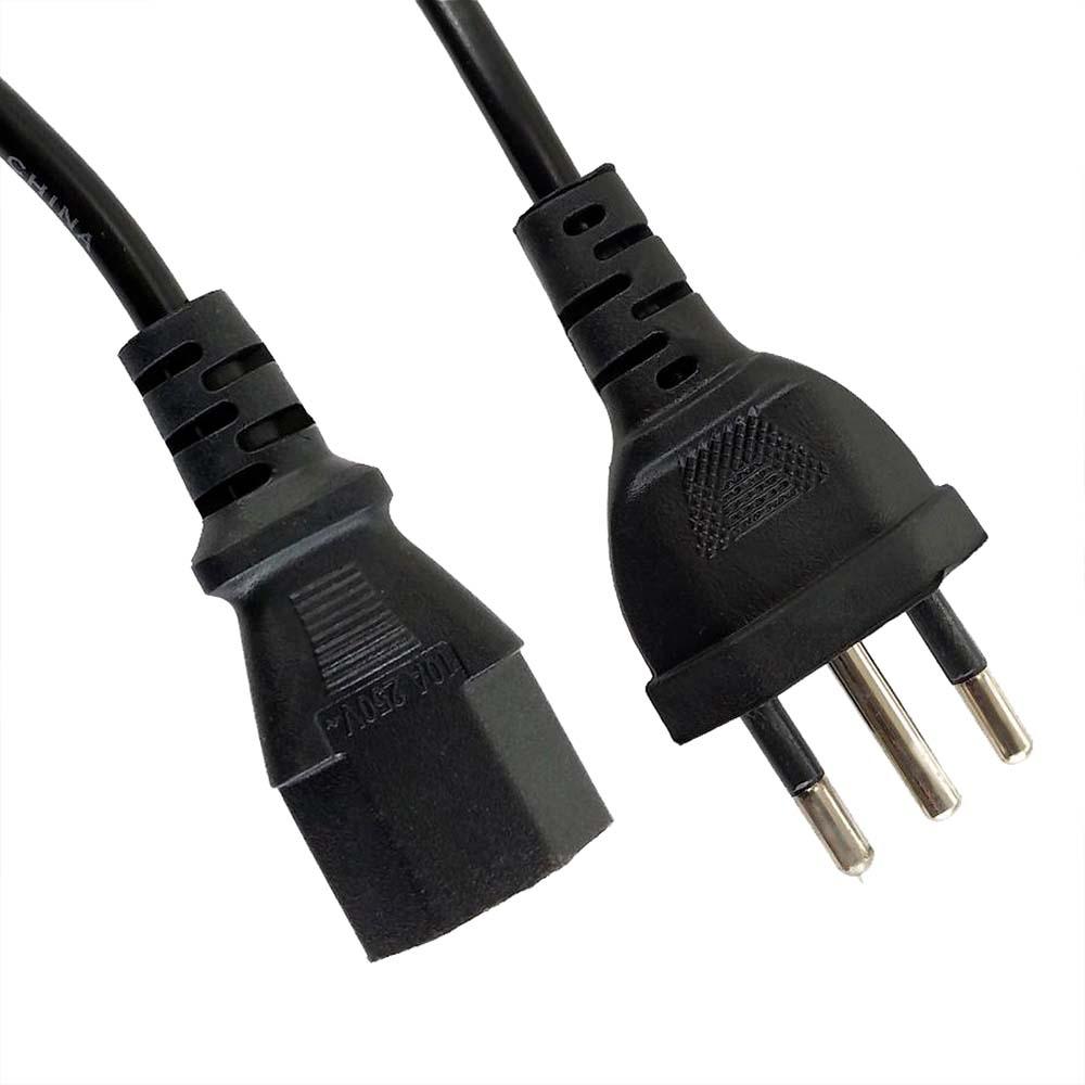 Cabo De Força Computador Energia P/ Cpu Fonte Monitor Pc - Carrefour