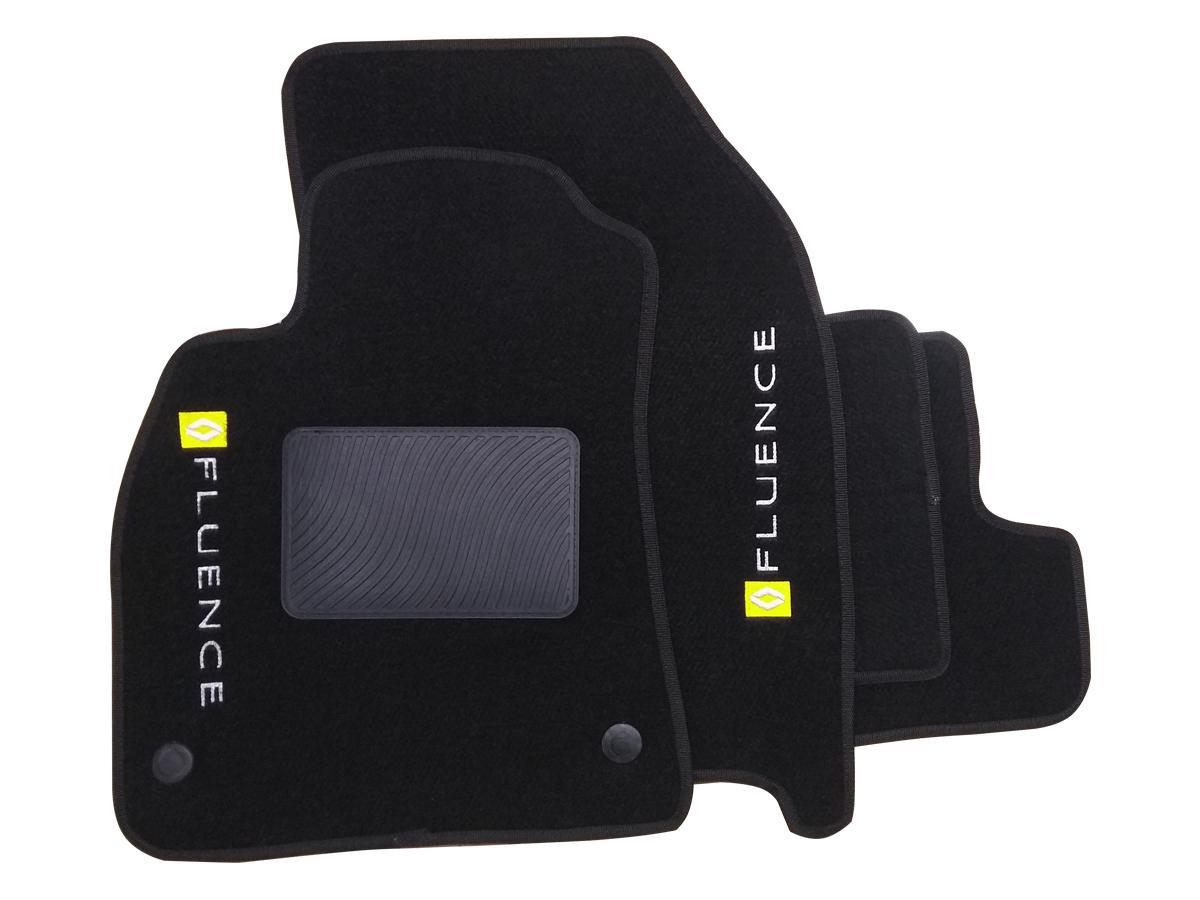 Kit Tapete Carpete Renault Fluence 2011 Até 2018 Preto - Carrefour