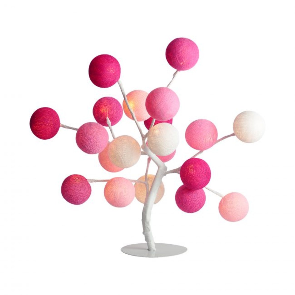 Luminária Árvore de Luz Jaipur Rosa - Carrefour - Carrefour
