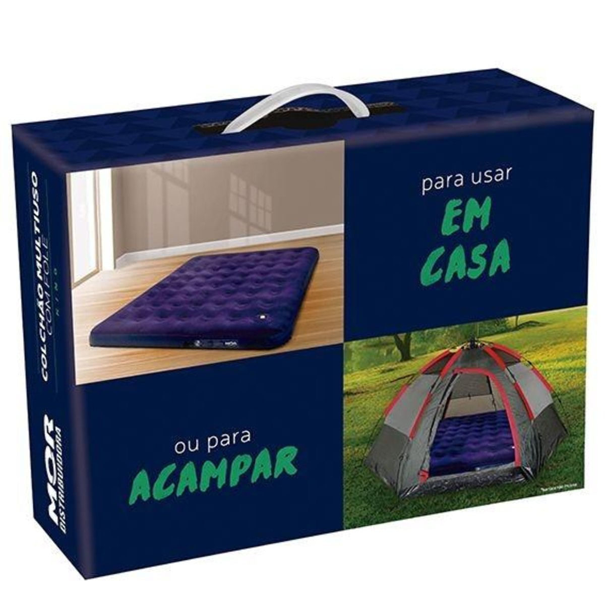 Colchão Inflável Multiuso King - MOR - Carrefour