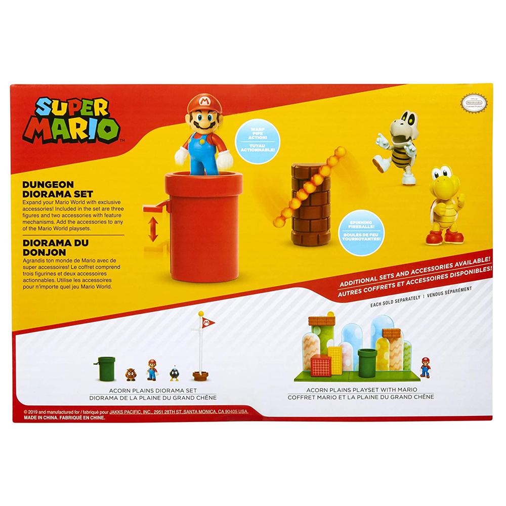 Super Mario - Dungeon Diorama - Carrefour