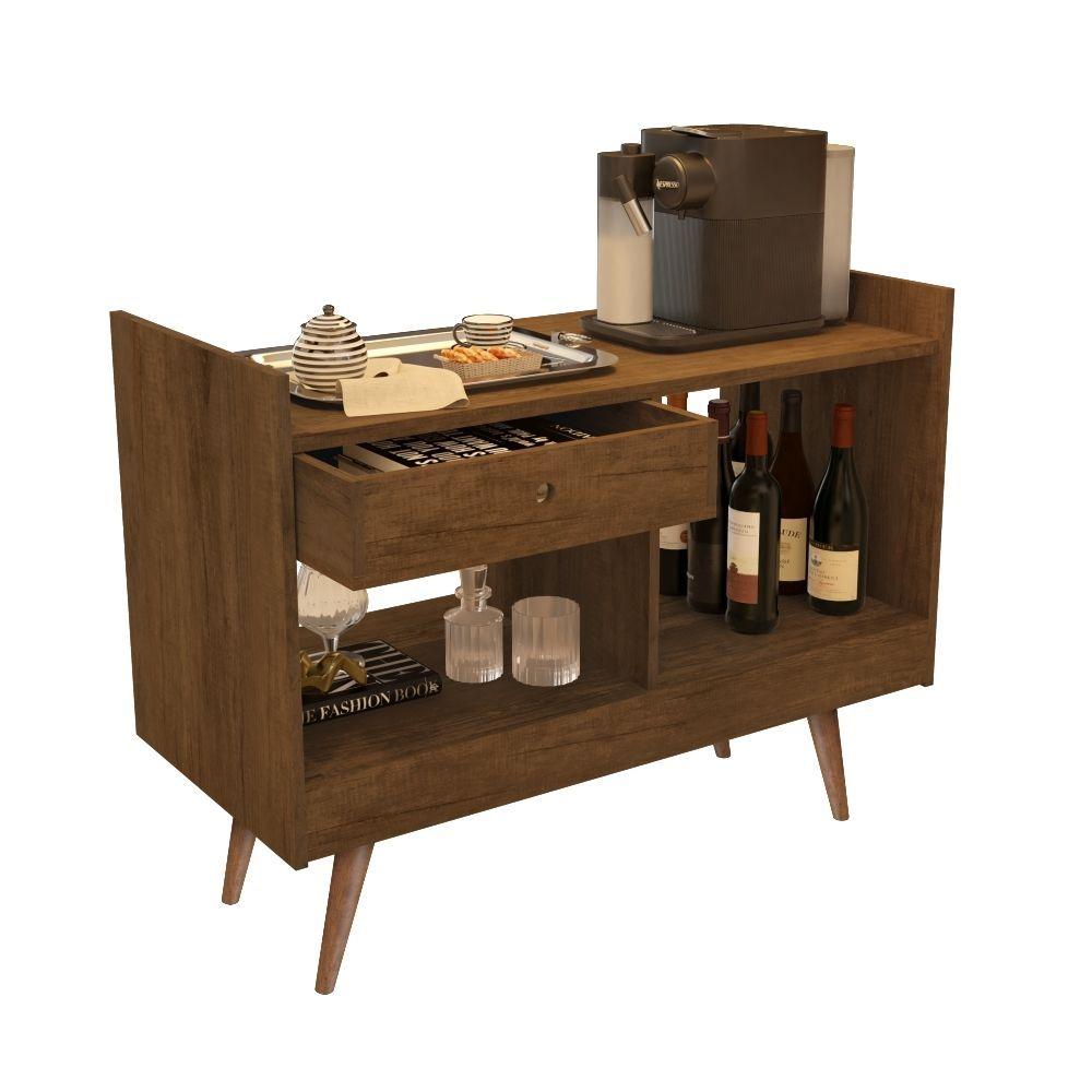 Aparador Dallas Canela Com Gaveta - Carrefour