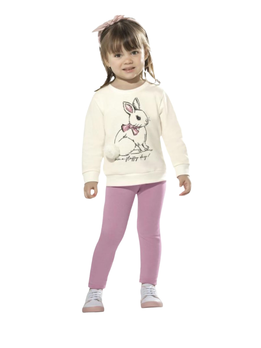 Conjunto Infantil Feminino Trick Nick Coelho - Carrefour