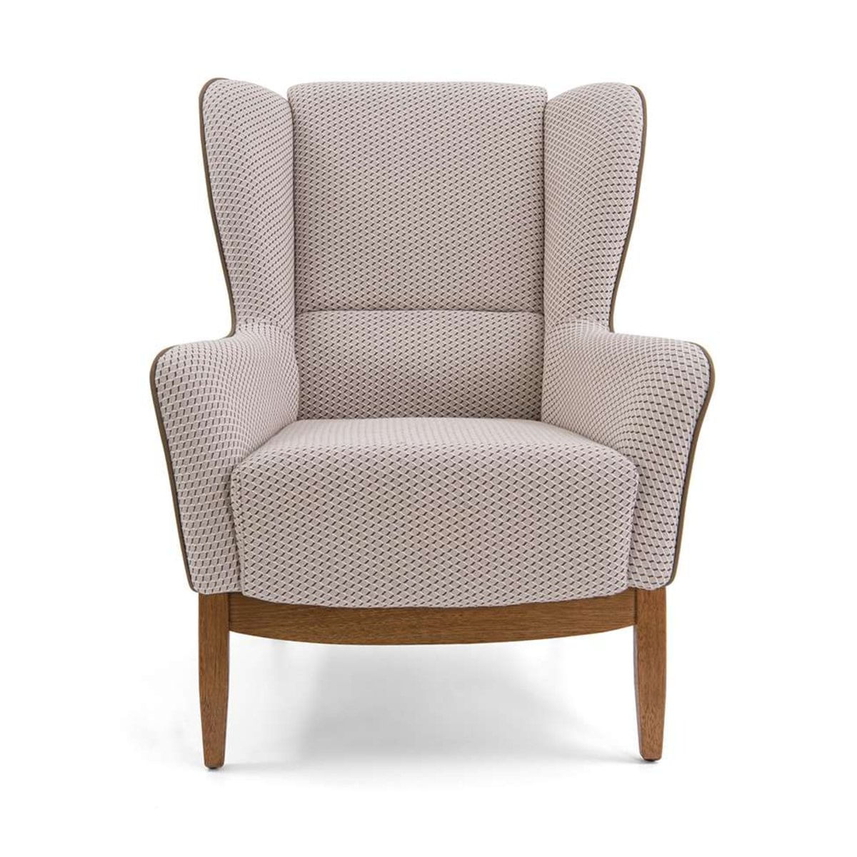 Poltrona Lorena Marrom e Bege - Carrefour