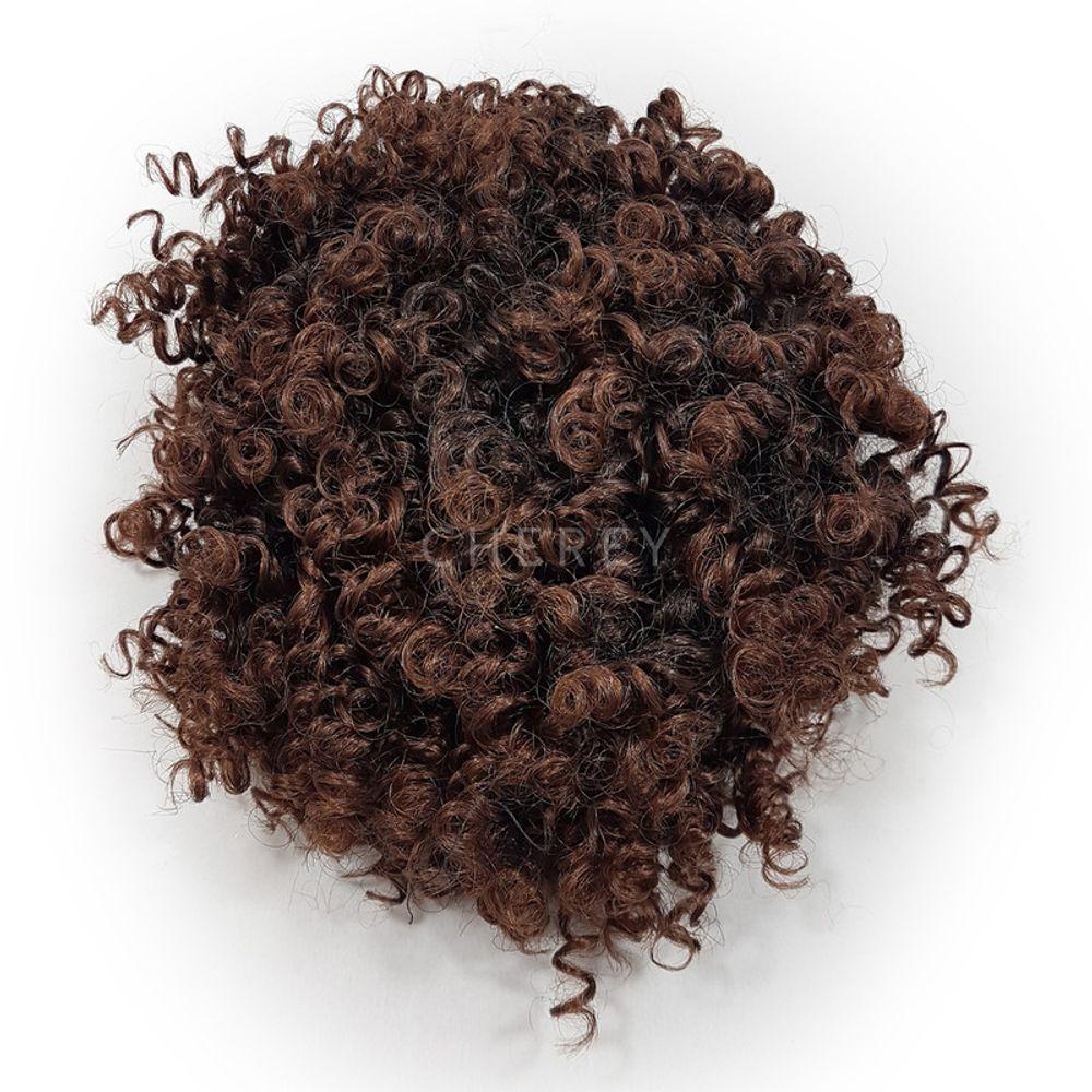 Aplique Coque Afro Puff Fibra Sintética P90 Cor:#t1b/33 - Carrefour