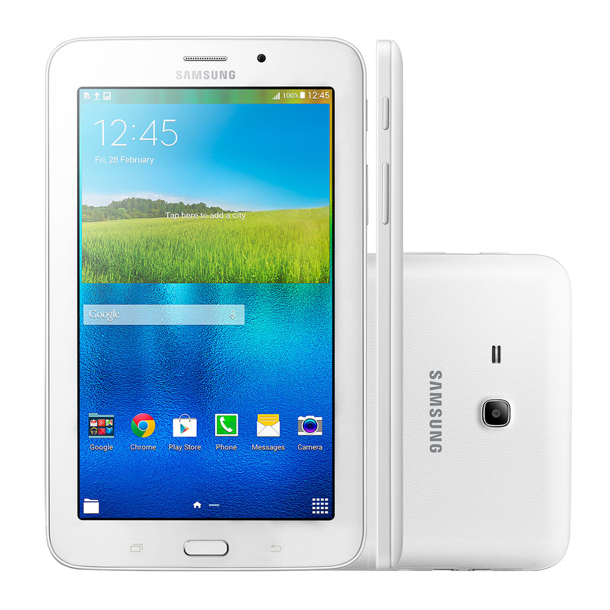Tablet Galaxy SMT116BU Samsung 8GB Tela de 7" Android 4.4 com WiFi e 3G ...