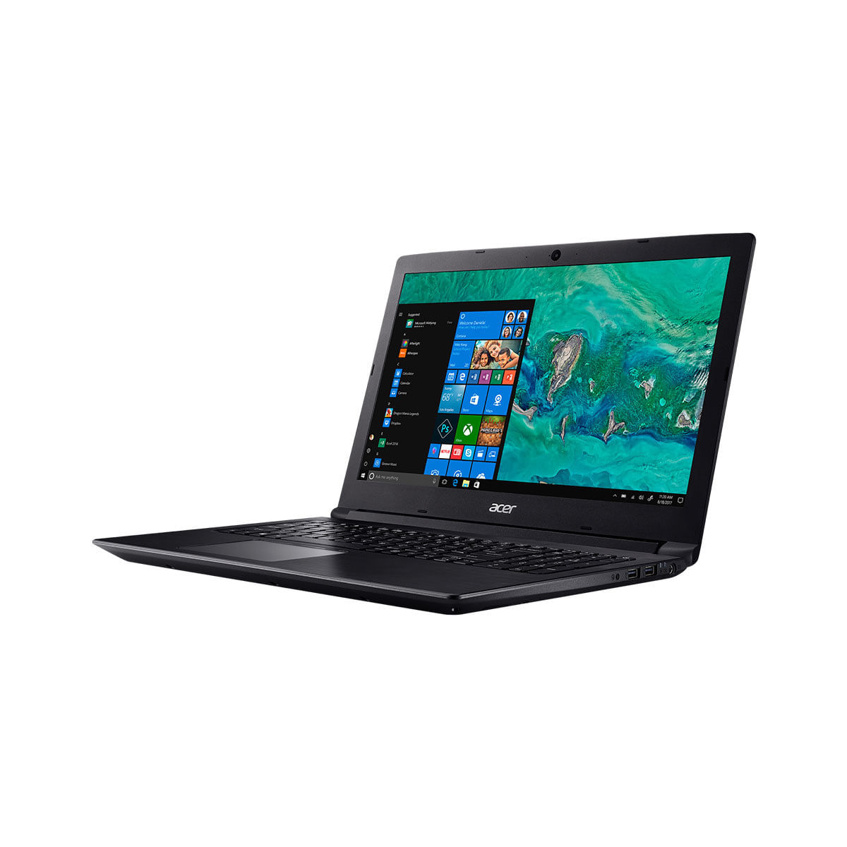 Notebook Acer Intel Core i3 4GB 1TB 15.6" Windows 10 A315-53-333H Preto ...