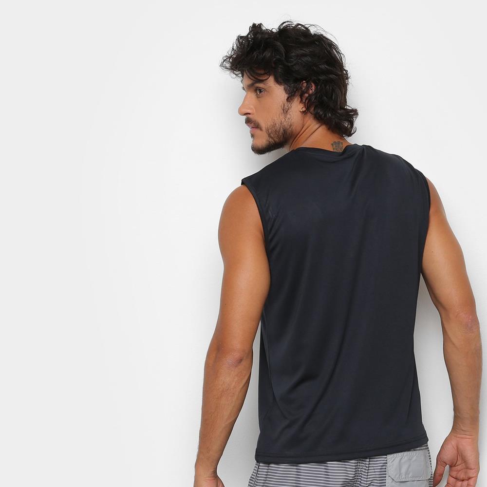 Camiseta Regata Speedo Masculina Dry Fit Interlock 059285 Preto P ...
