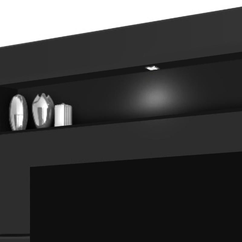 Painel Suspenso Para Tv 55 Polegadas Preto Milão Luapa - Carrefour