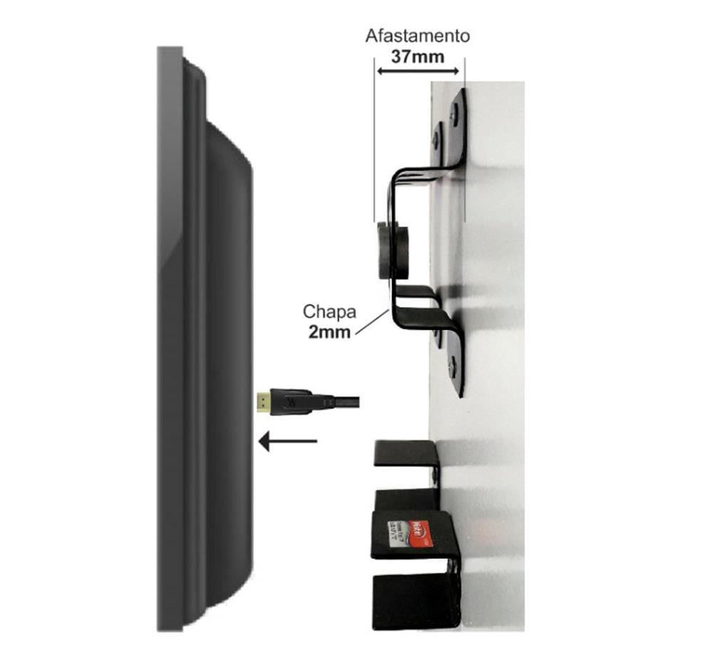 Suporte Universal Para Tv Lcd - Led - Plasma - Mister - Carrefour