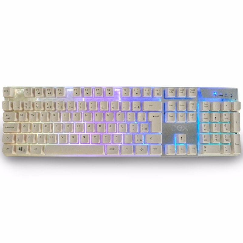 Teclado Gamer TC205 Prismatic Led - Oex - Carrefour