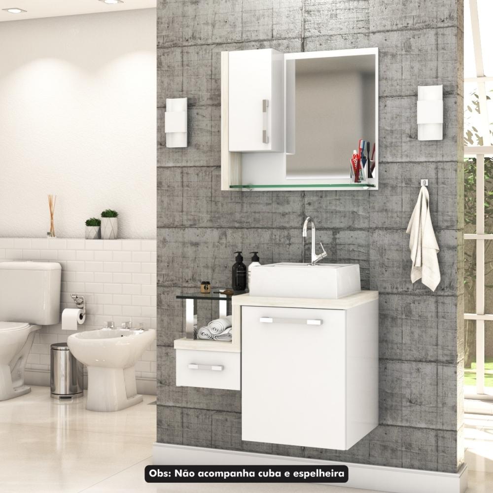 Gabinete Armario Para Banheiro Legno 630 (somente Balcao) - Carrefour