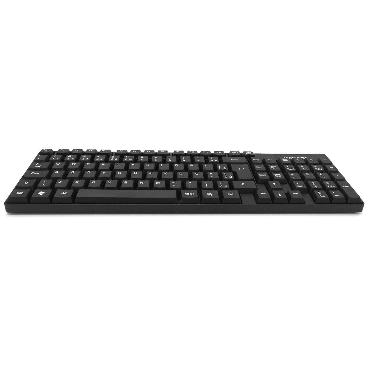 Teclado Multilaser Slim Tc193 Com Fio Preto - Carrefour