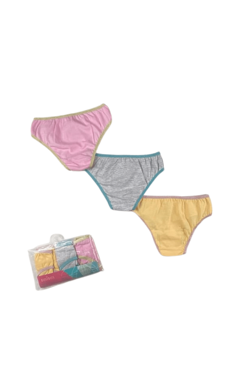 Kit Calcinhas Infantis Arco Iris - Carrefour