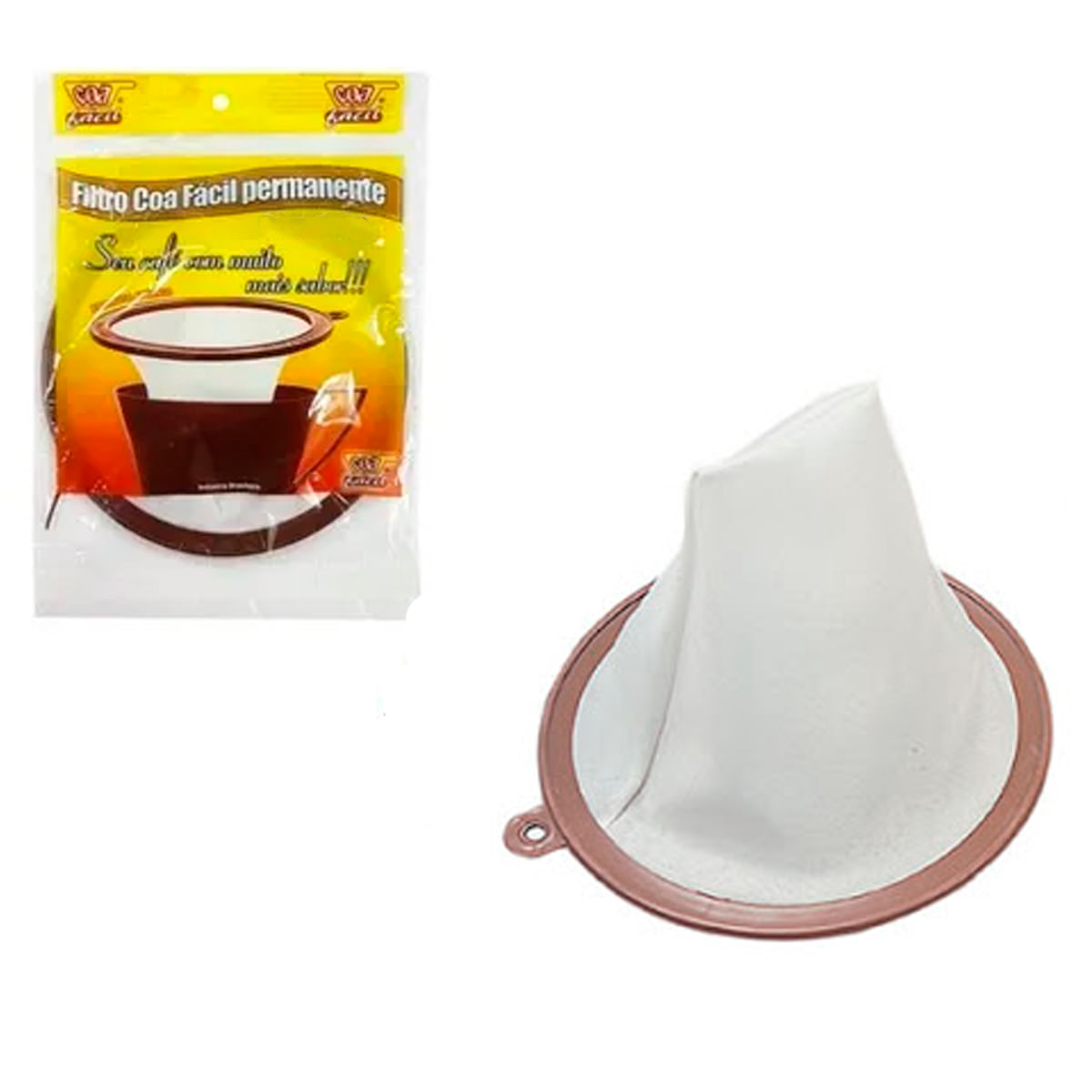 5 Filtro Permanente Coador Café Porta Filtro 102 Coa Facil - Carrefour