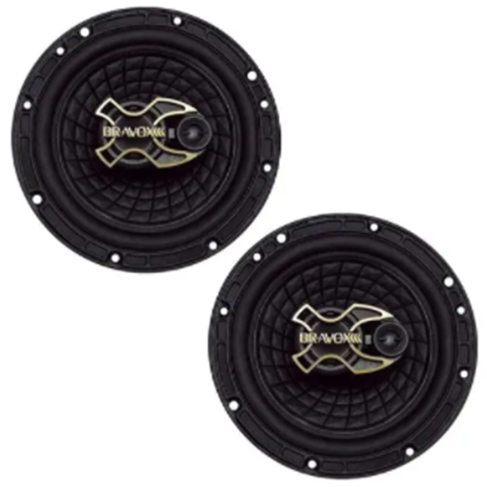 Alto Falante Triaxial Bravox 6 Polegada B3x60x 200 - Carrefour